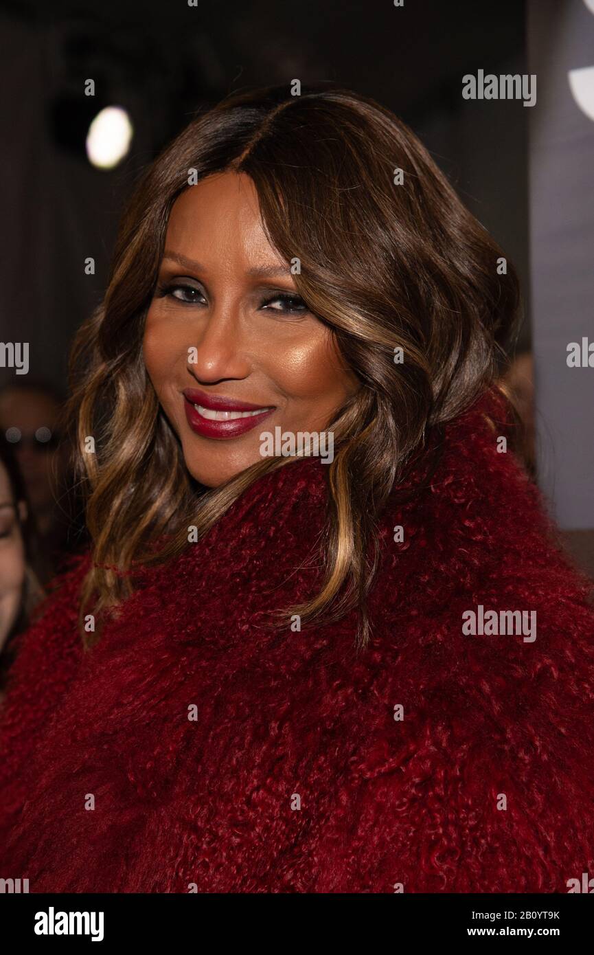 NEW YORK, NY - FEBRUARY 20: Iman attends opening night of "West Side ...