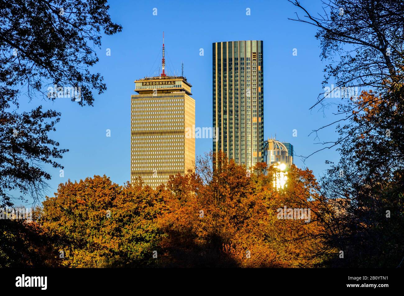 Fall autumn boston hi-res stock photography and images - Alamy