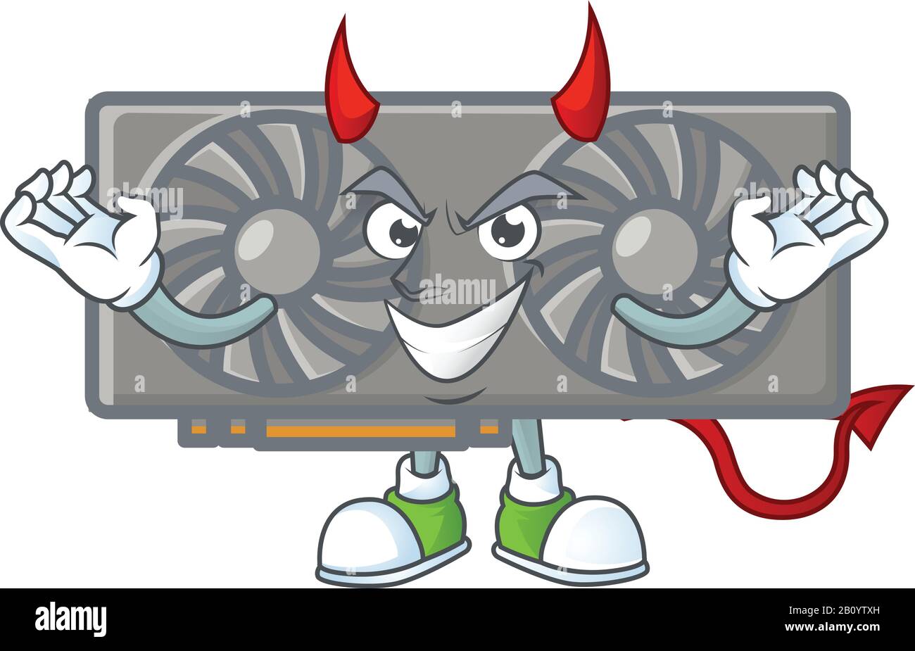 Devil computer game Stock Vector Images - Alamy