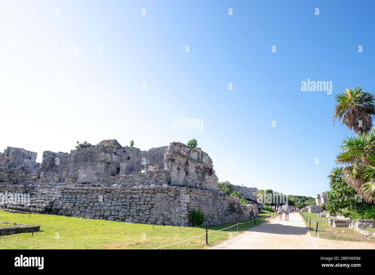 Tulum Archiological Site in Quintana Roo, Mexico Stock Photo - Alamy