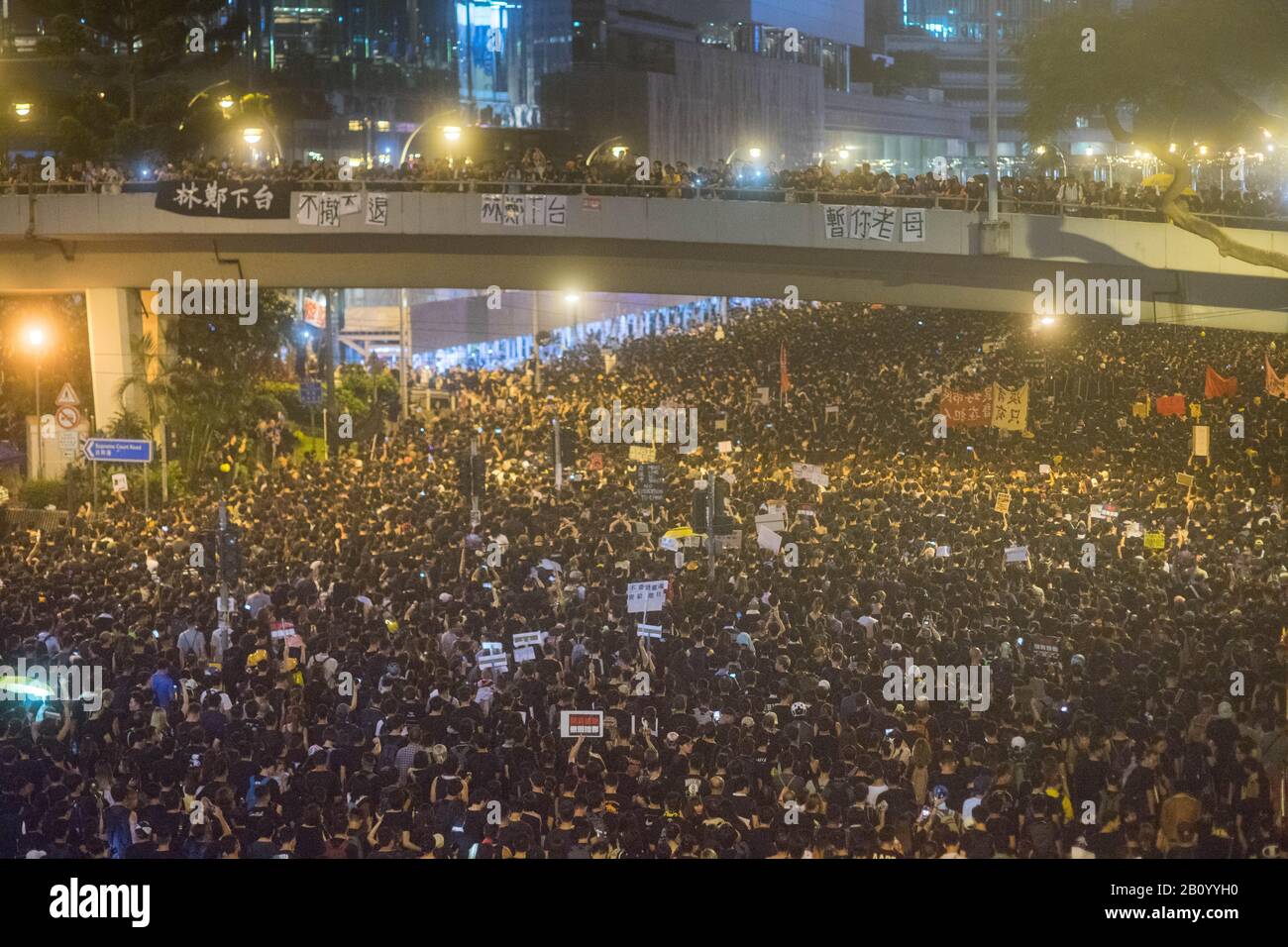 Democracy protests hong kong 2019 hi-res stock photography and images ...