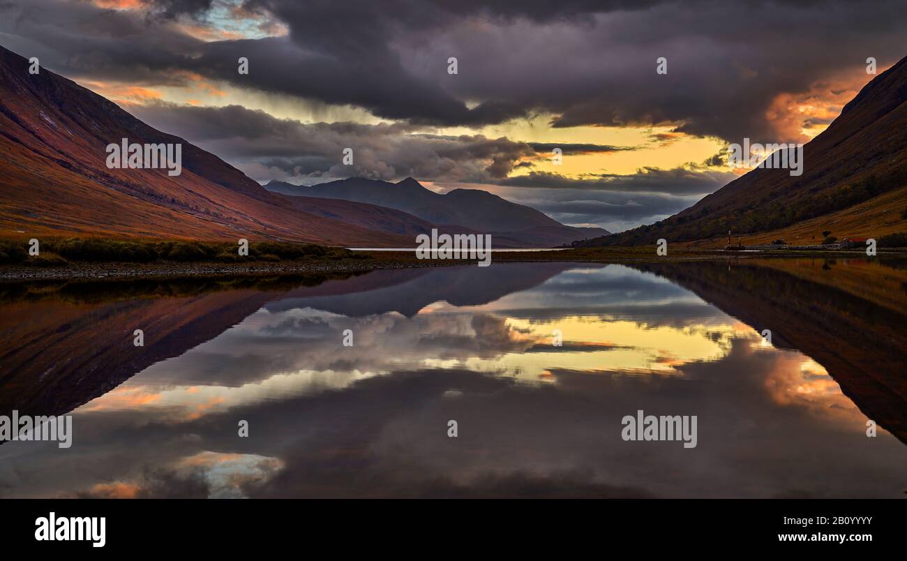 Loch etive sunset hi-res stock photography and images - Alamy