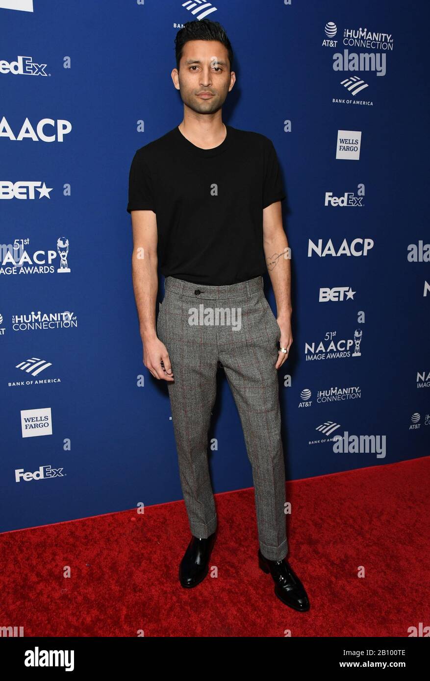 21 February 2020 - Hollywood, California - Justin Tipping. 51st NAACP ...