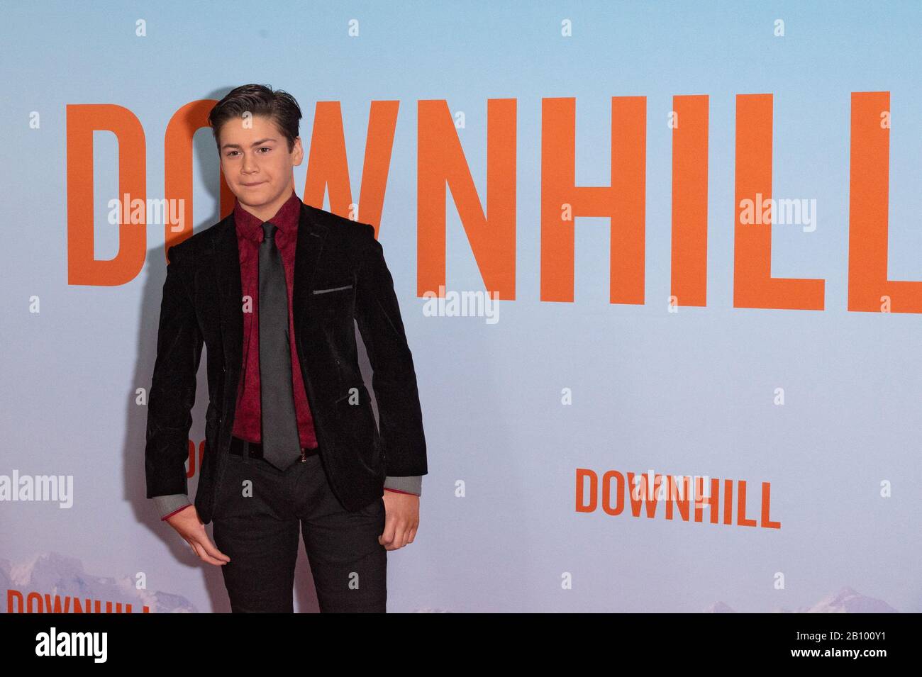 Ammon Jacob Ford attends the premiere of "Downhill" at SVA Theater in ...