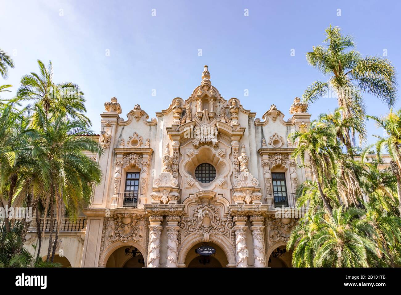 Casa del Prado, Balboa Park, San Diego, California, USA Stock Photo - Alamy