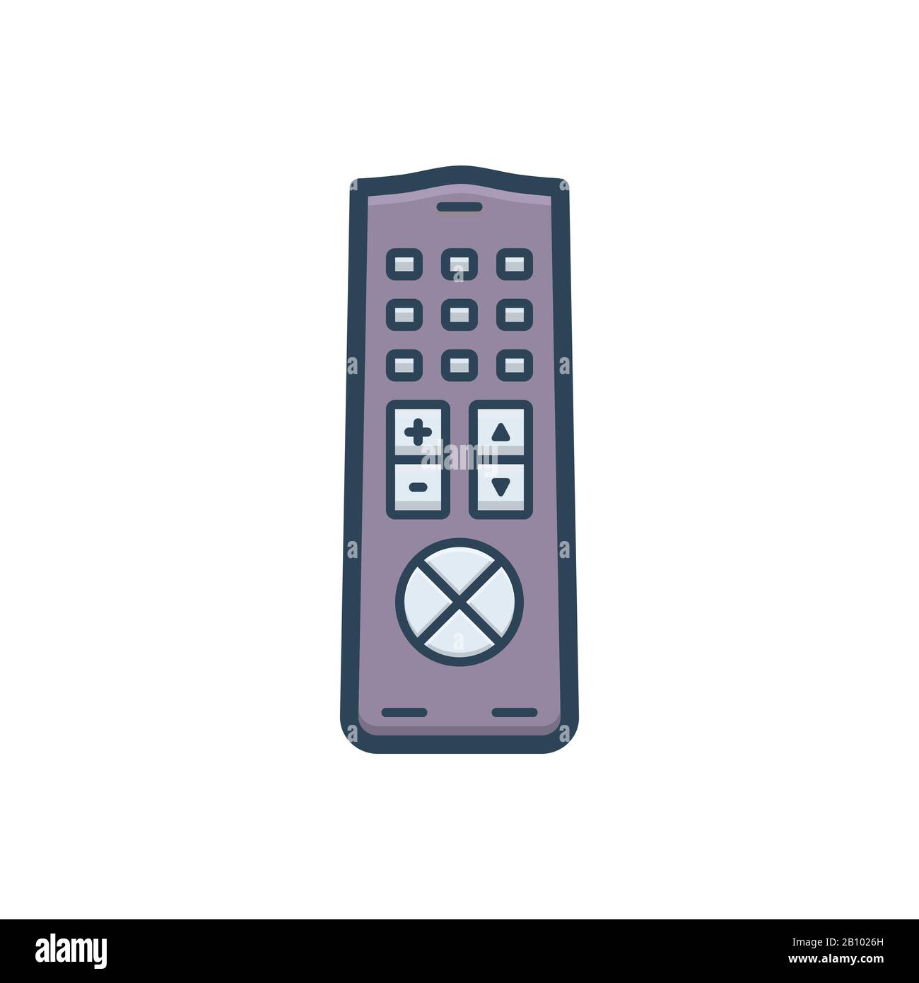 Illustration for Tv remote Stock Vector Image & Art - Alamy