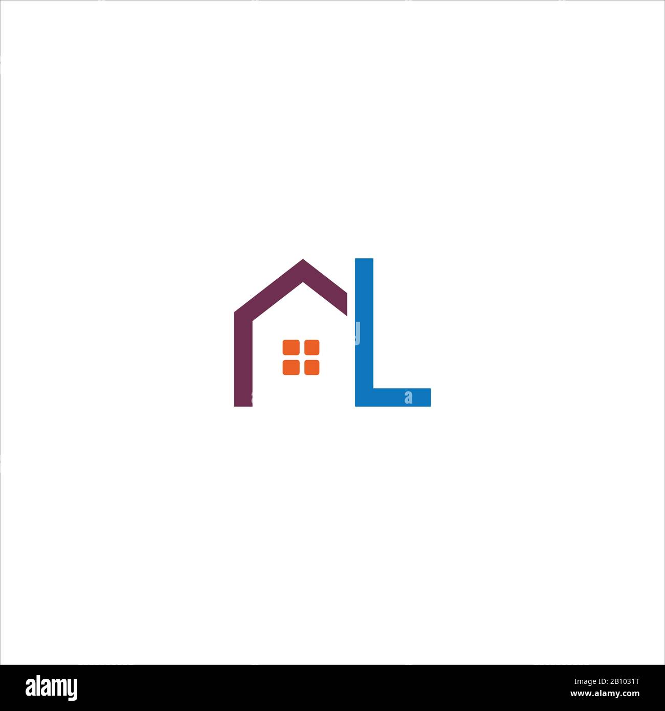 Initial al logo hi-res stock photography and images - Alamy