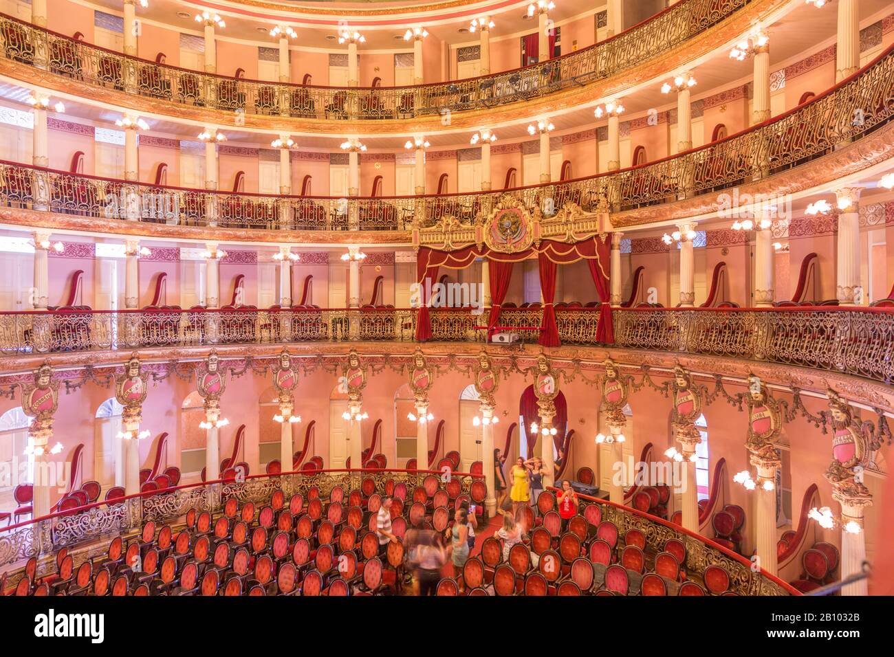 Interior Of Teatro Amazonas High Resolution Stock Photography and ...