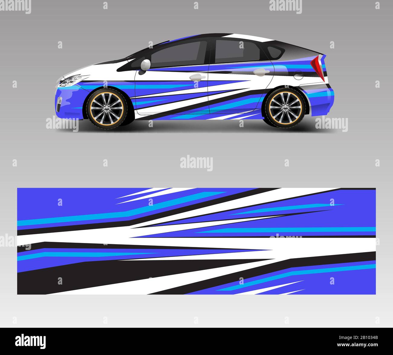 Sport car racing wrap design. vector design template design vector ...