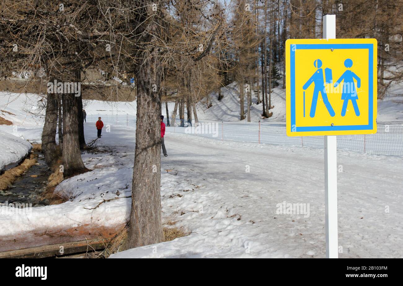 Italy claviere ski resort hi-res stock photography and images - Alamy