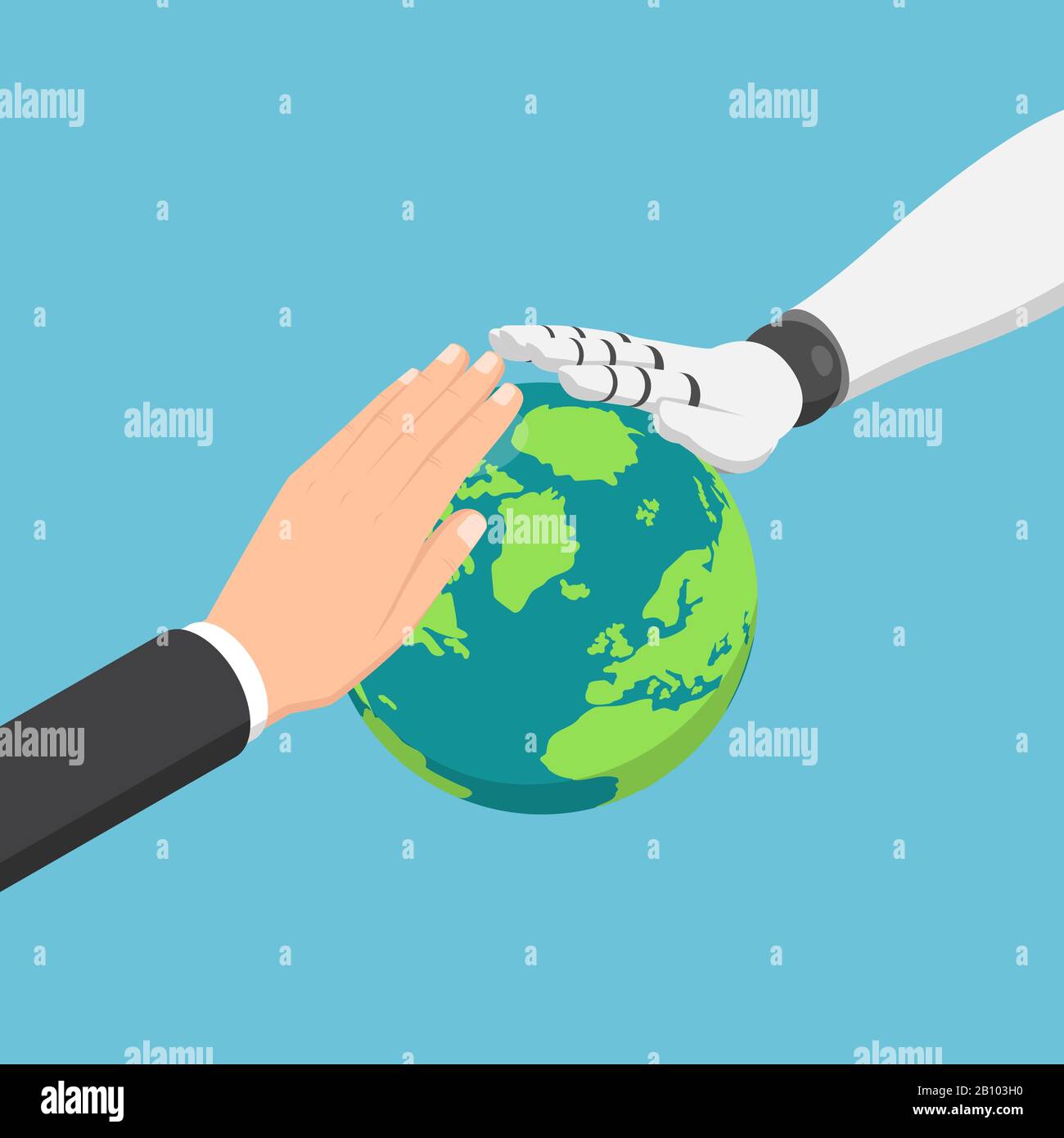 Environmental protection ai Stock Vector Images - Alamy