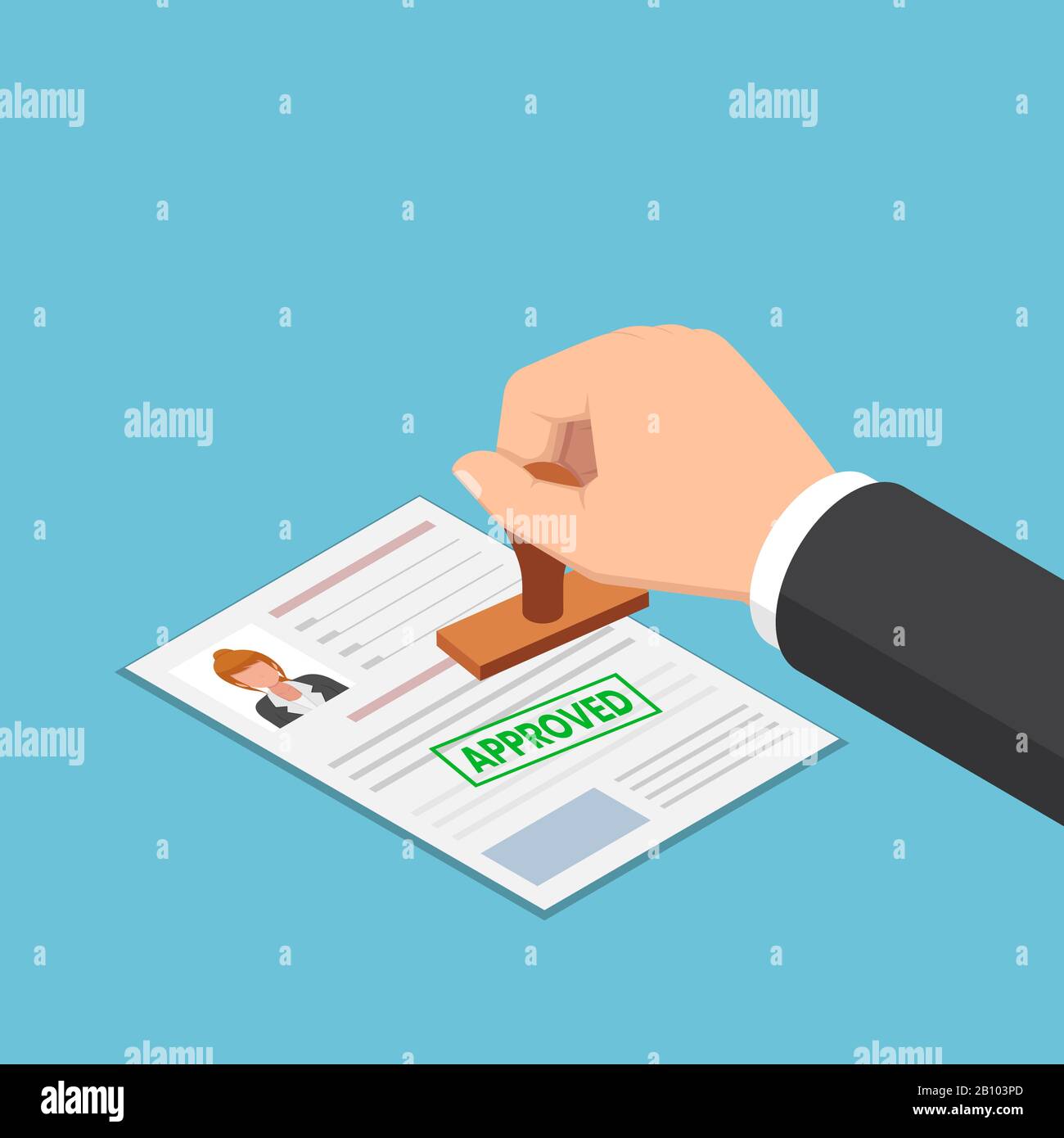 Human resources stamp Stock Vector Images - Alamy