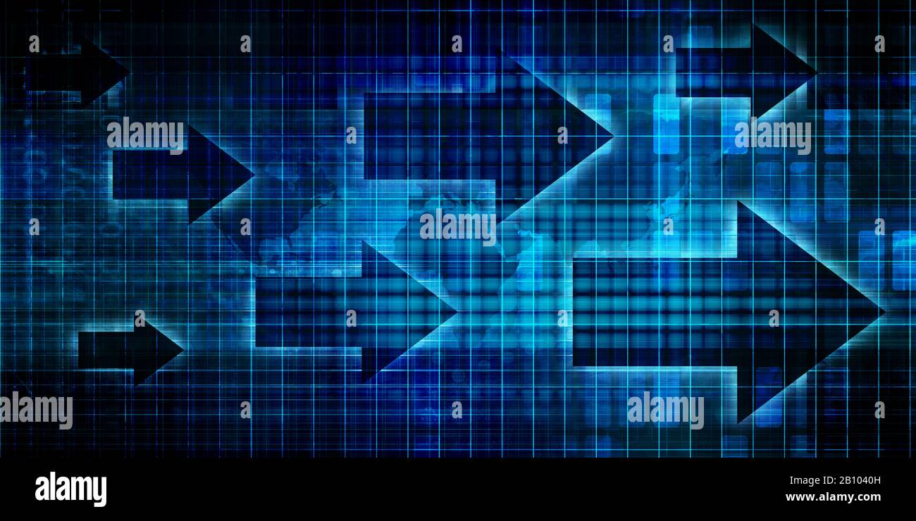 Technology Data Abstract Pattern Background as a Digital Concept Stock ...