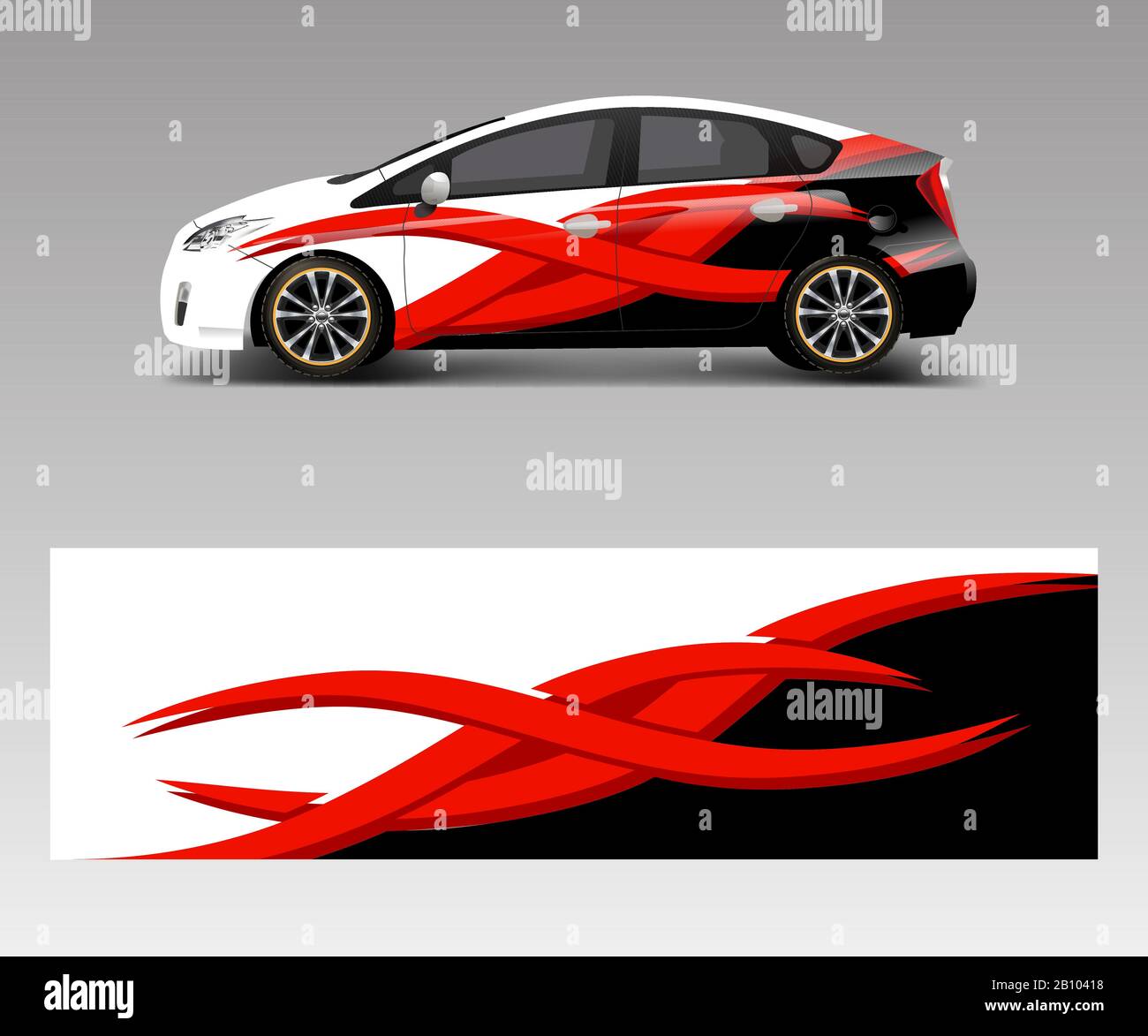 Sprint Car Wrap Template