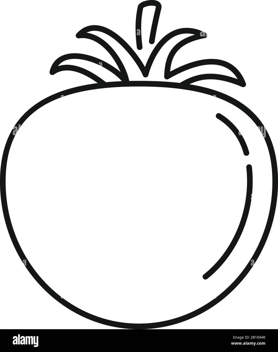 Tomato Outline