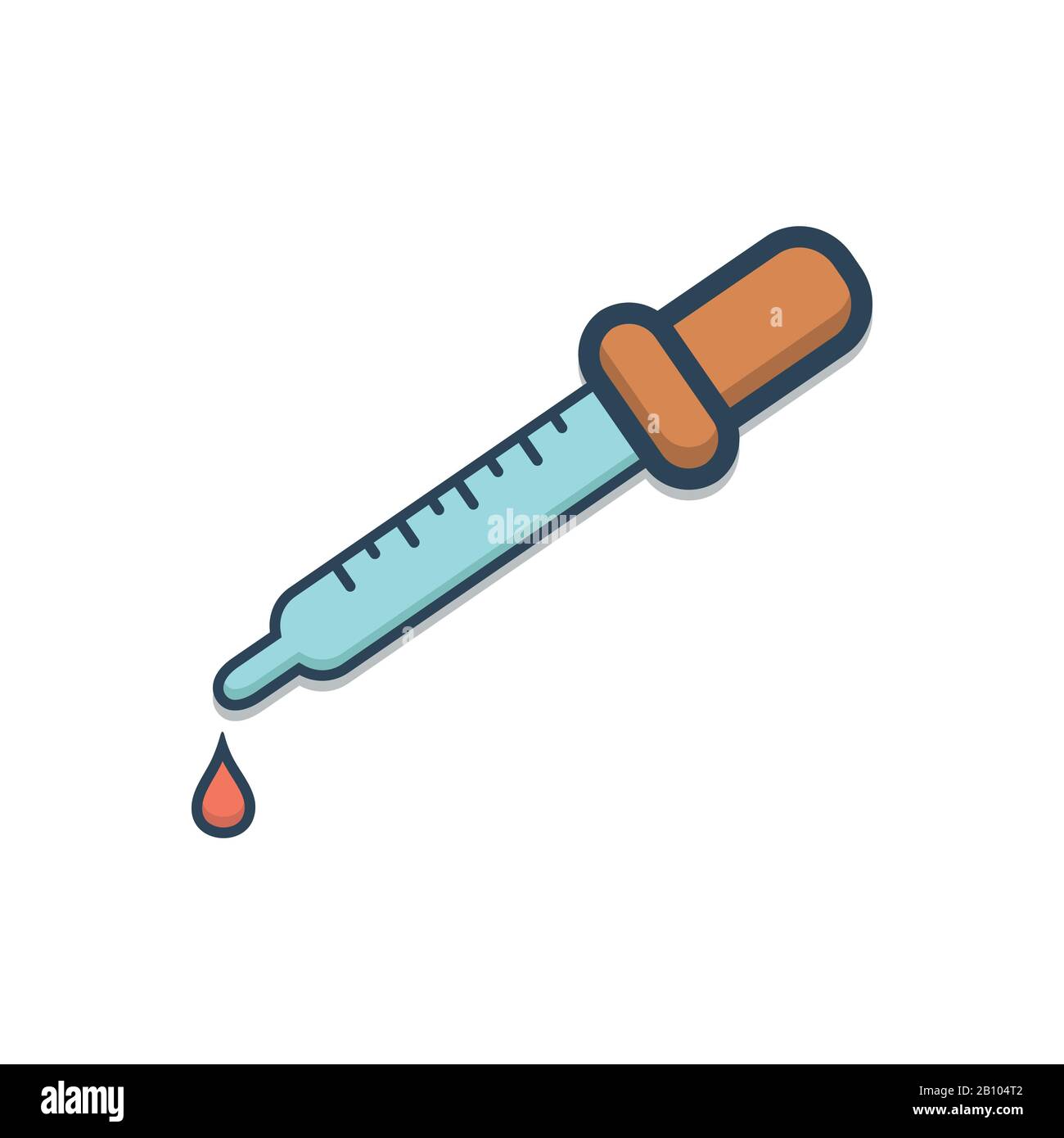 Illustration for Chemical droplet Stock Vector Image & Art - Alamy
