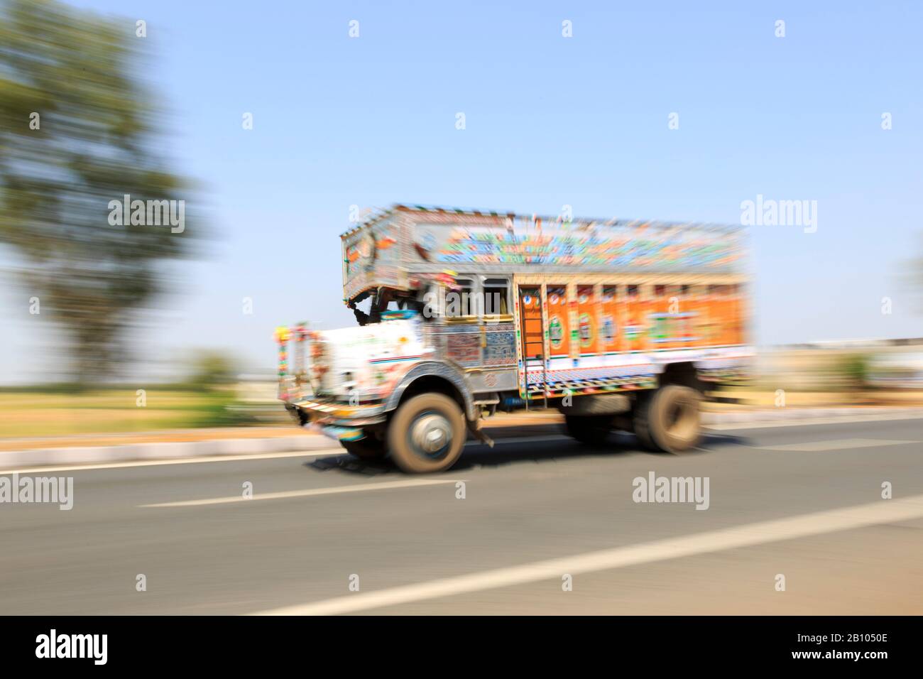 Indian Style Lorry High Resolution Stock Photography and Images - Alamy