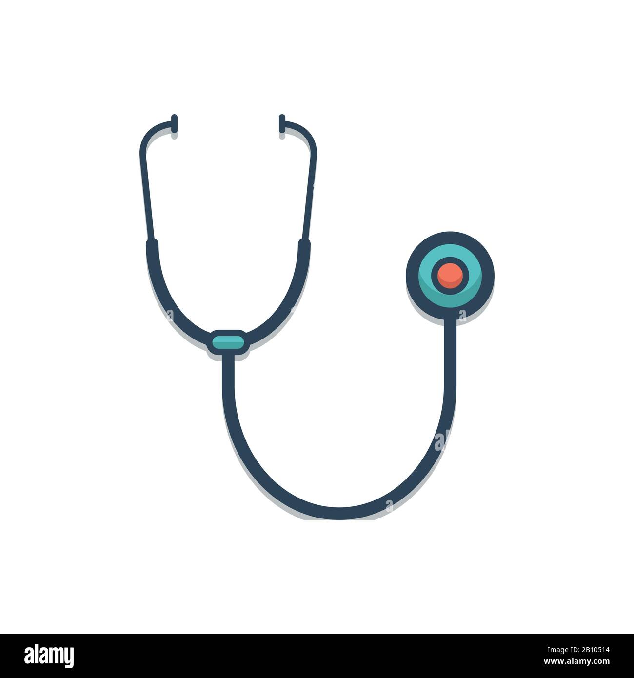 Illustration for Stethoscope Stock Vector Image & Art - Alamy