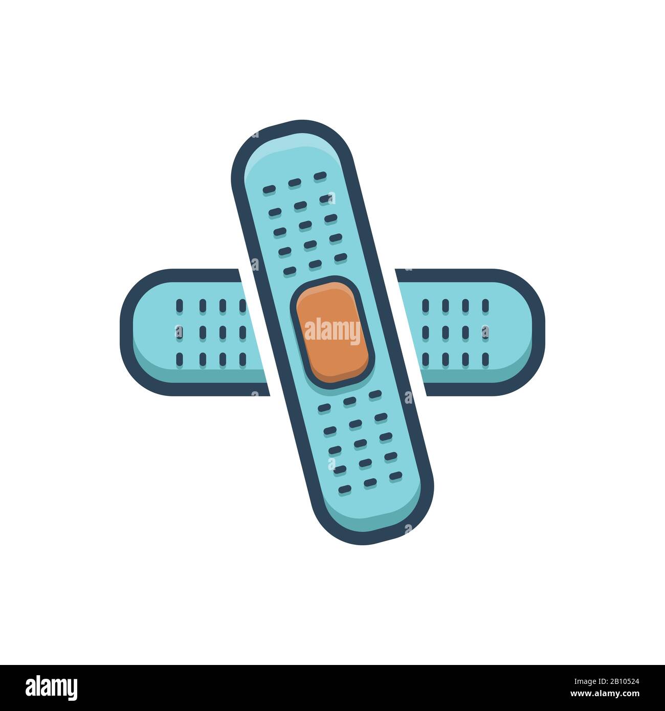 Medical bandage aid Stock Vector Images - Alamy