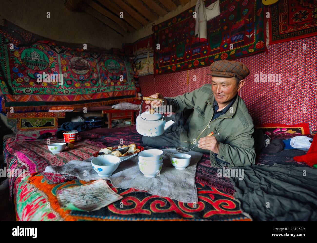 Kids in remote xinjiang hi-res stock photography and images - Alamy