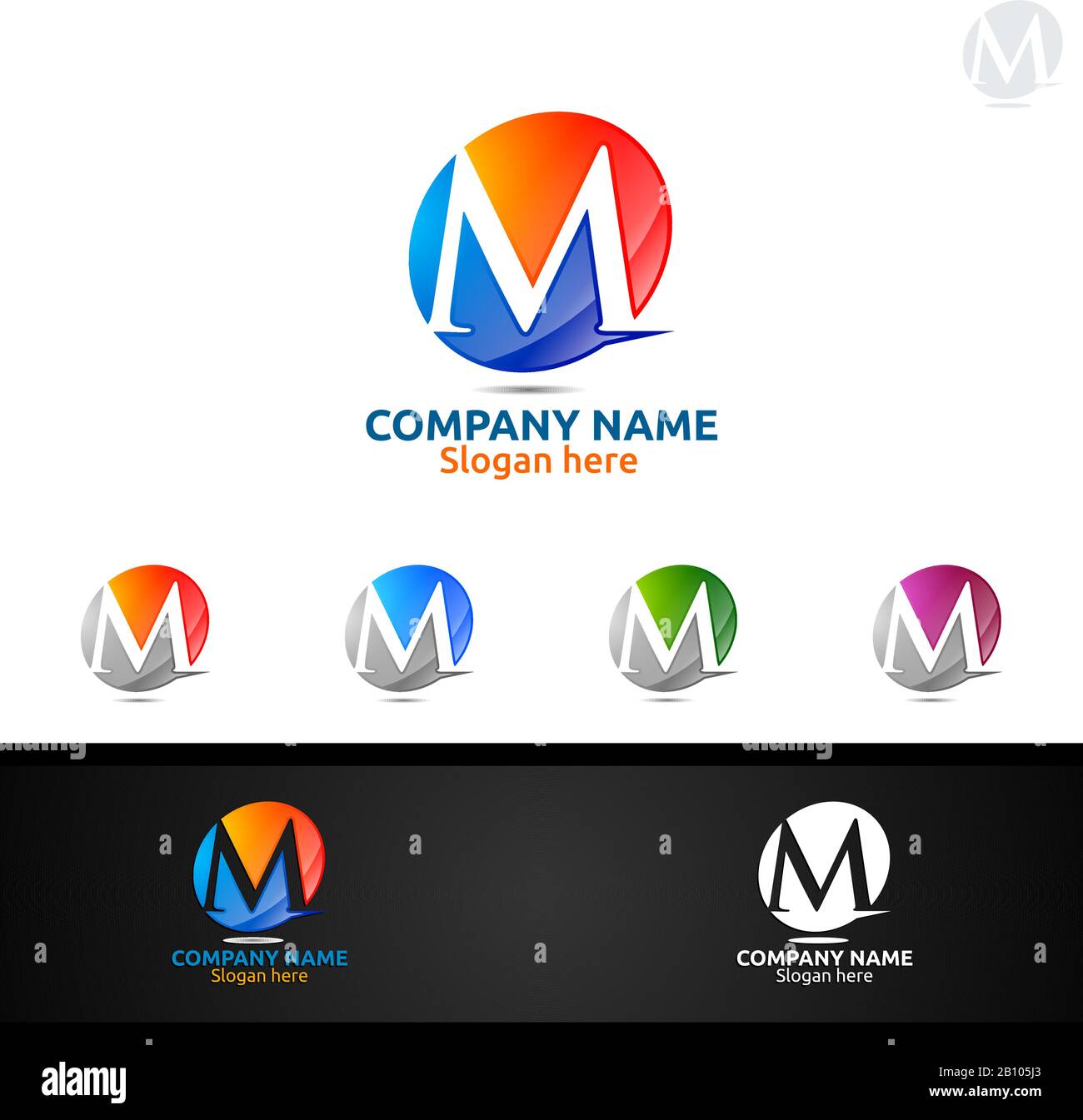 Letter M Logo Design Free