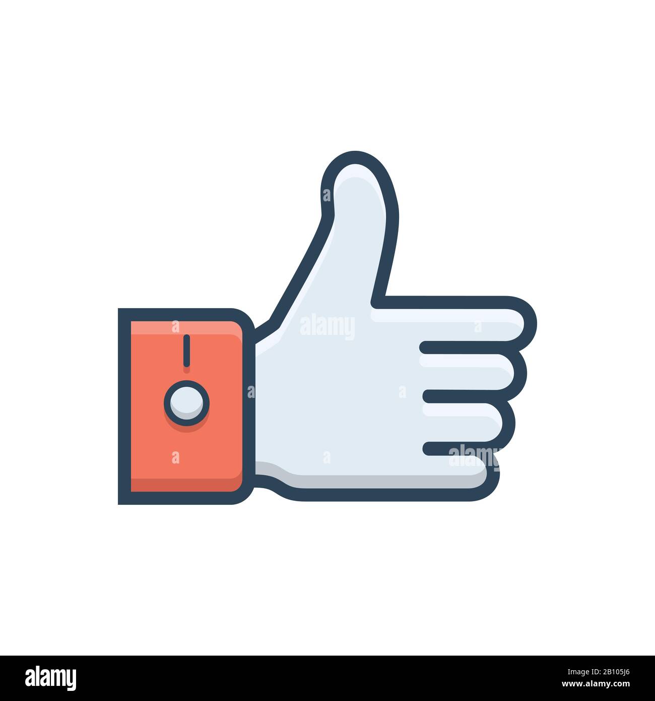 Facebook logo vector hi-res stock photography and images - Alamy