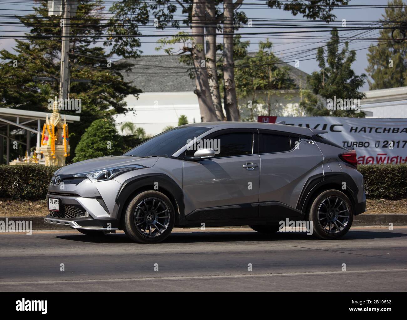 Chiangmai, Thailand - January 7 2020: New Toyota CHR Subcompact ...
