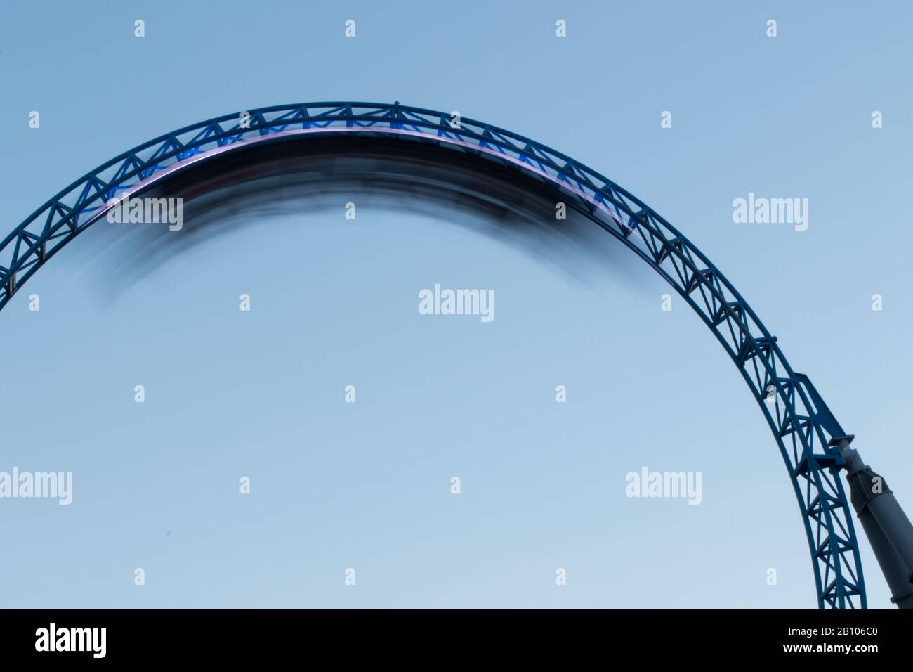 Looping roller coaster hi-res stock photography and images - Alamy