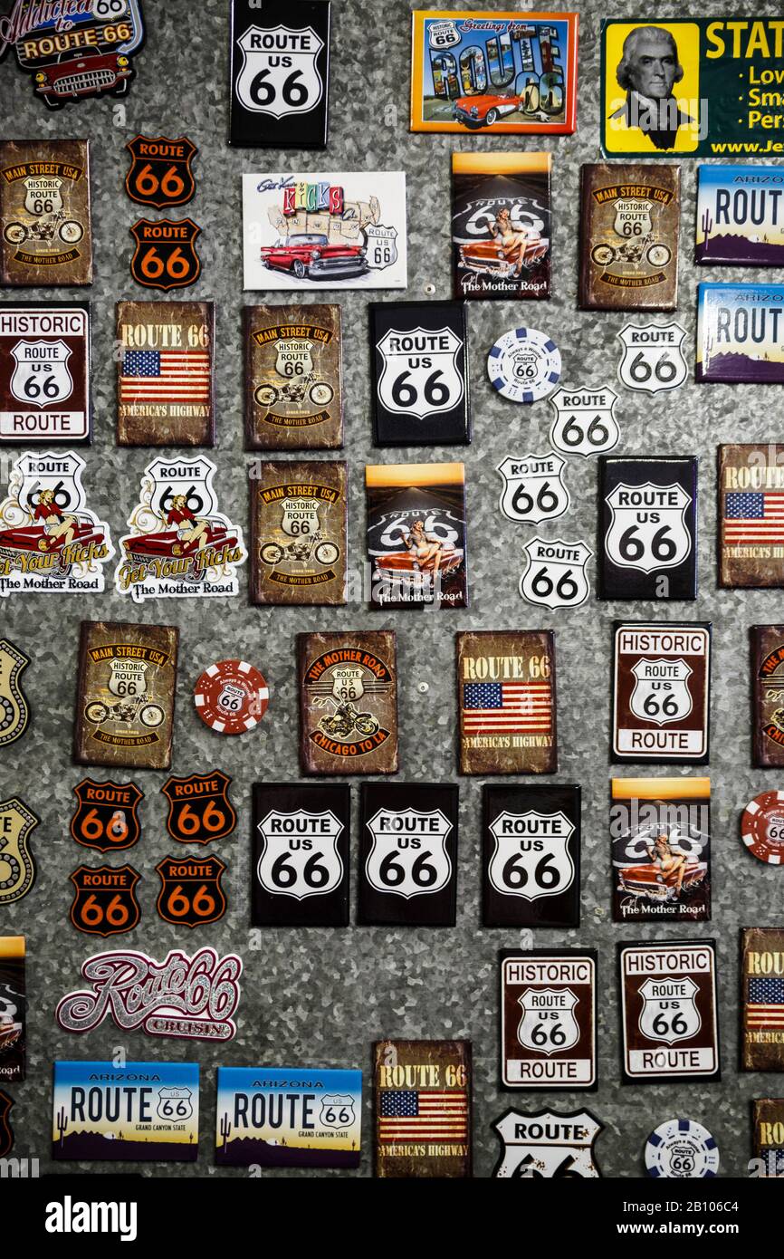 Route 66 souvenirs hi-res stock photography and images - Alamy