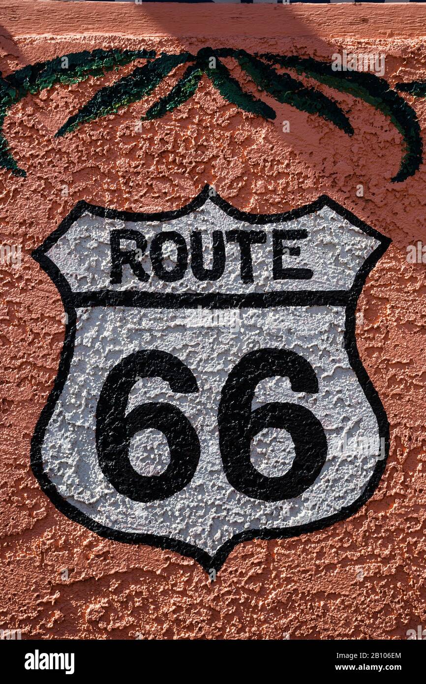 Holbrook, Historic Route 66, Navajo County, Arizona, USA Stock Photo ...