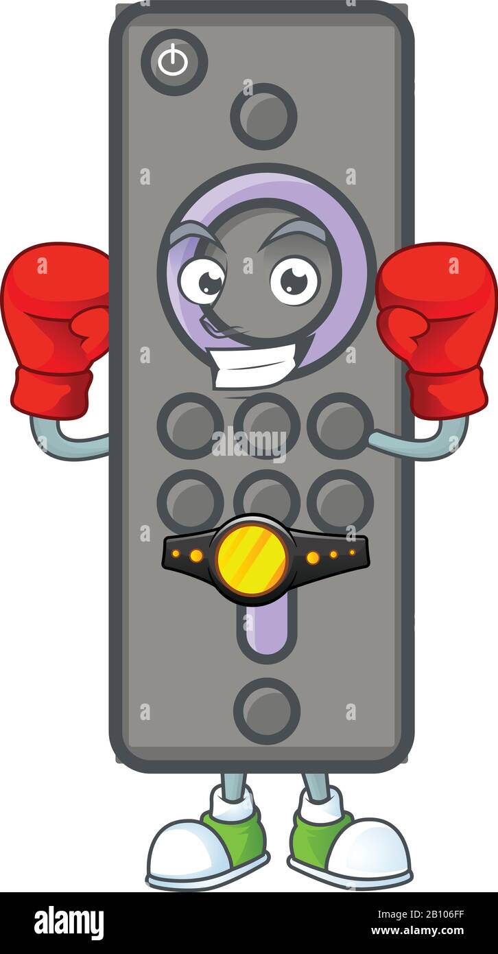 Fighting for the tv remote Stock Vector Images - Alamy