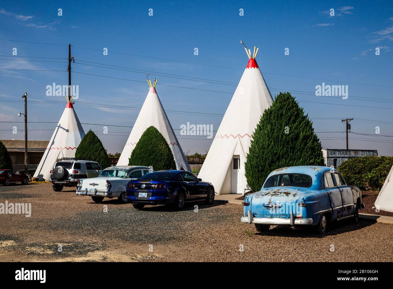 Wigwam Motel, Holbrook, Historic Route 66, Navajo County, Arizona, USA ...