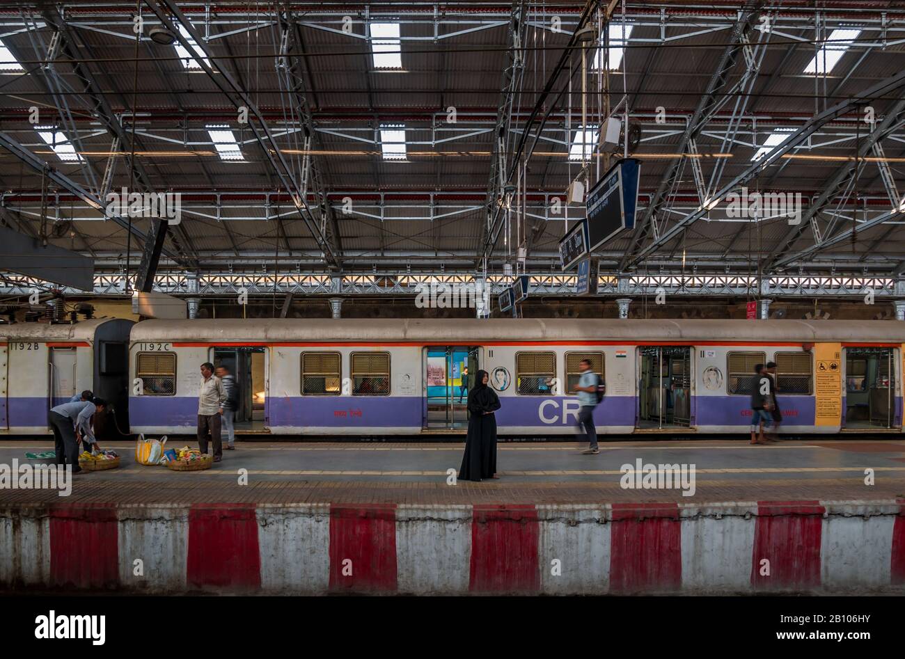 Mumbai, India - December 18, 2019 : Unidentified Muslim woman standing ...