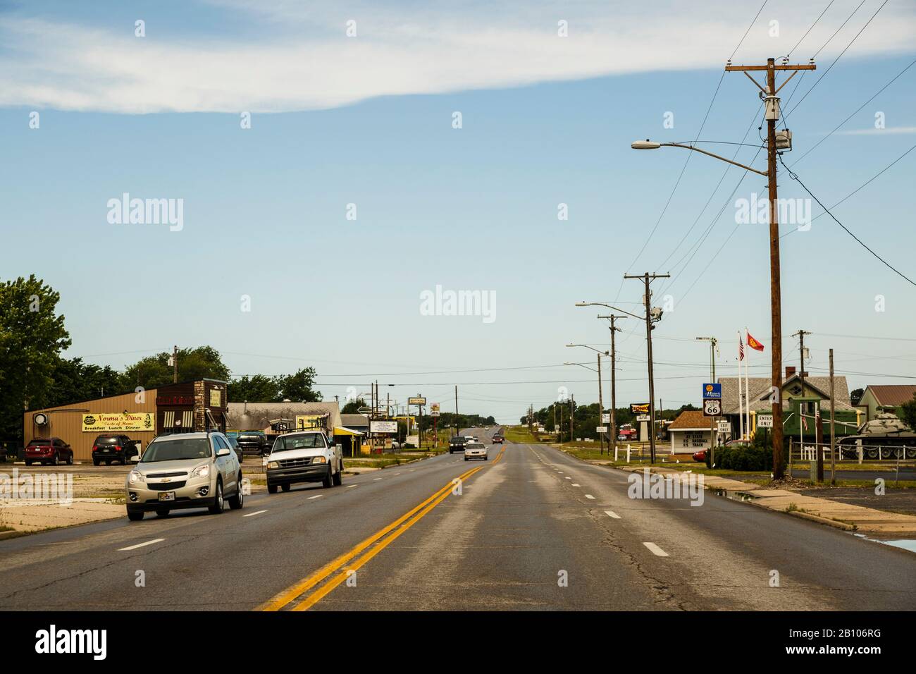 Route 66, Illinois, Kansas, USA Stock Photo - Alamy
