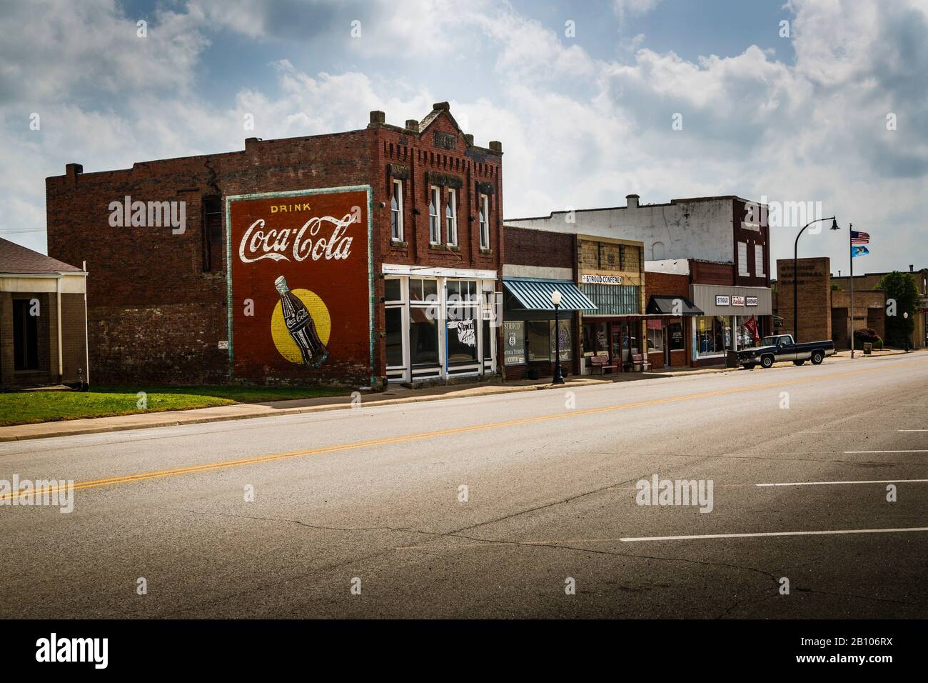 Stroud, Historic Route 66, Oklahoma, United States Stock Photo - Alamy