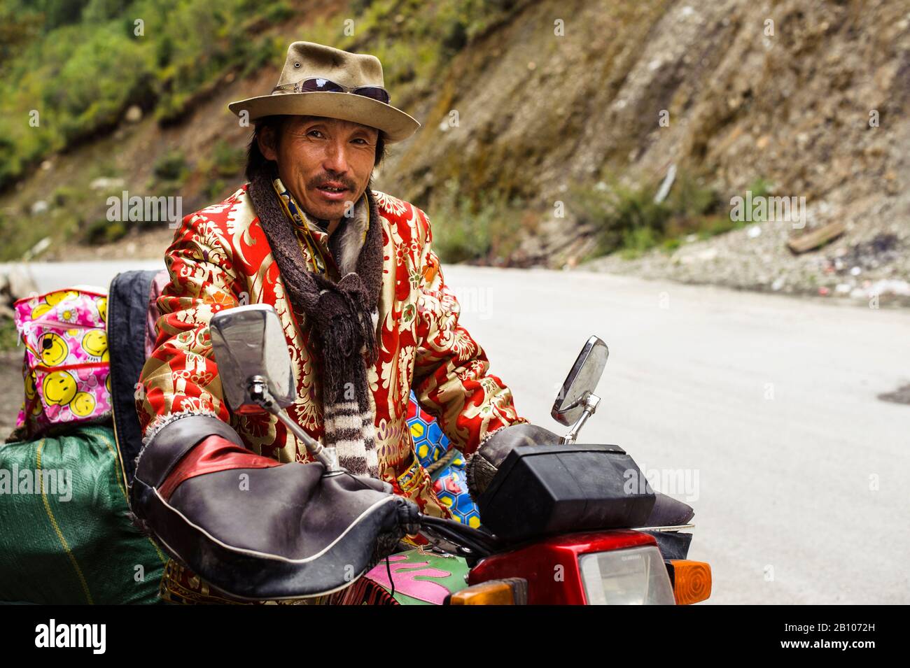 Ethnic plateau portrait hi-res stock photography and images - Alamy