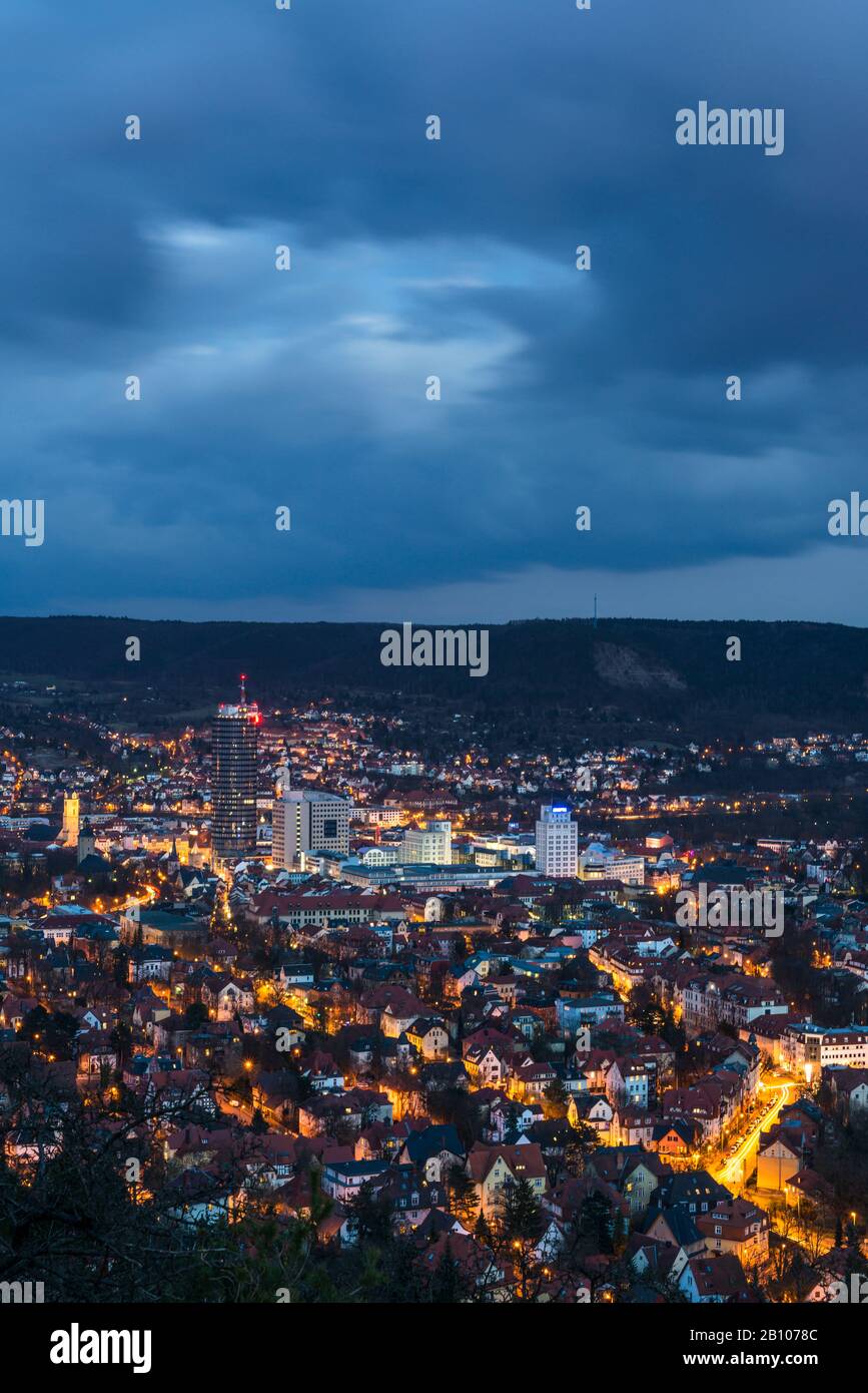 Thunderstorm over Jena, Thuringia, Germany Stock Photo - Alamy