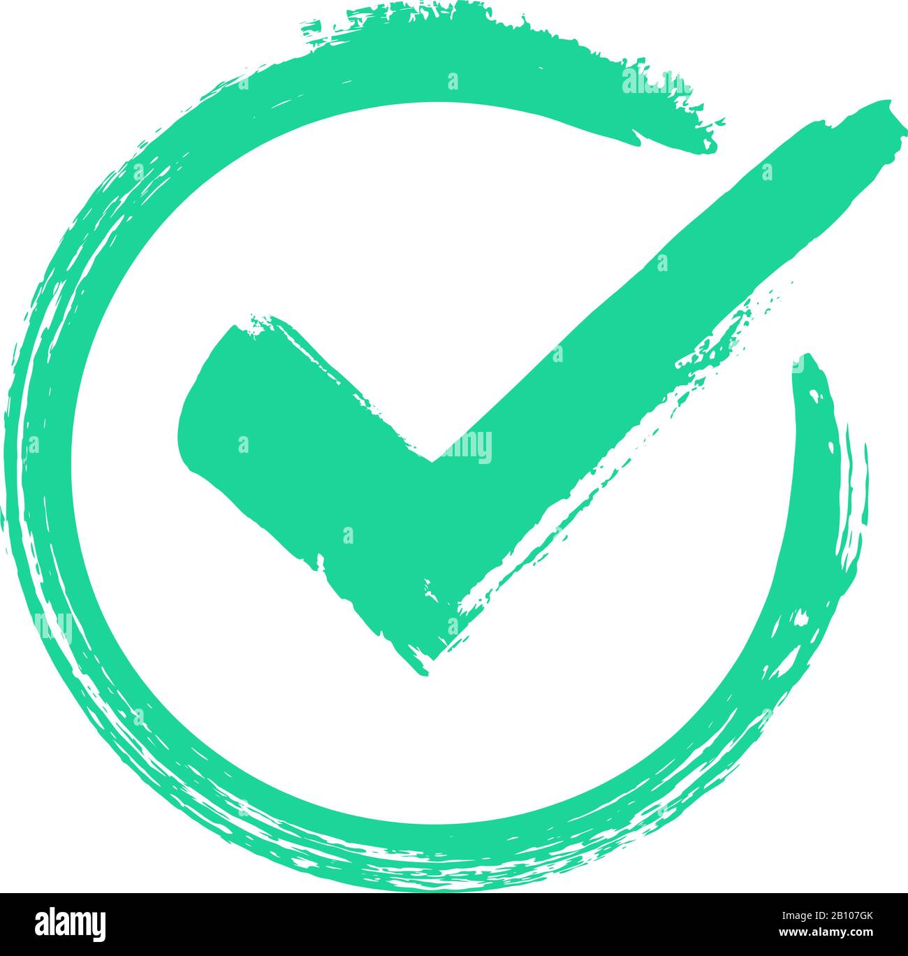 Green grunge check mark. Correct answer, checking vote or choice ... Green grunge check mark. Correct answer, checking vote or choice ...