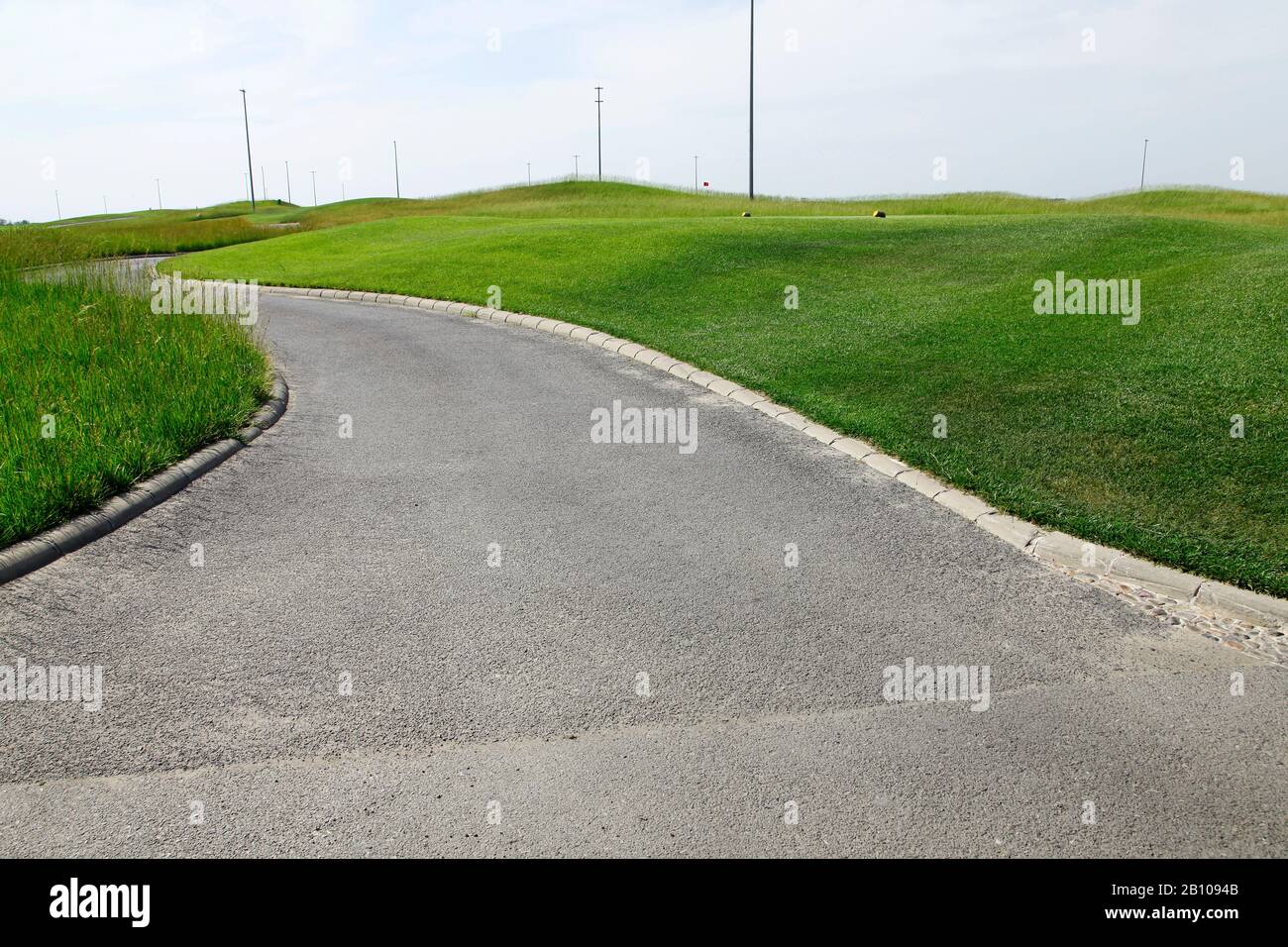 The golf course landscape,Leisure activities Stock Photo - Alamy