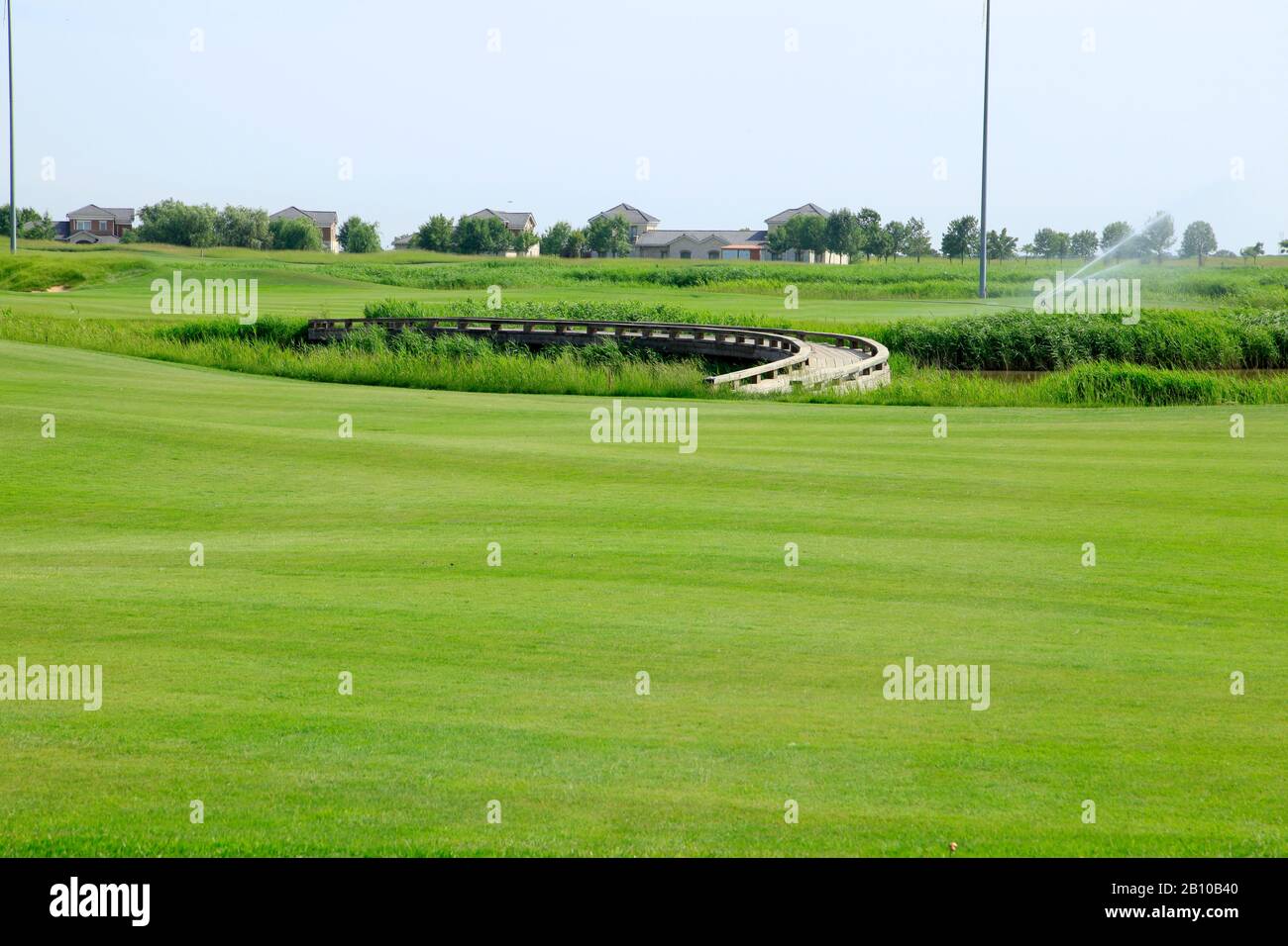 The golf course landscape,Leisure activities Stock Photo - Alamy