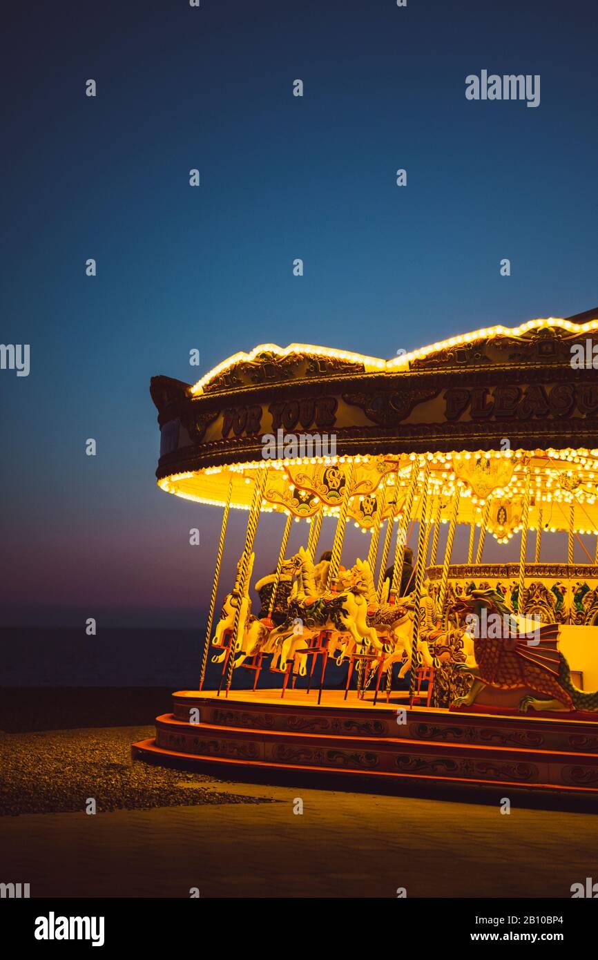 British carousel hi-res stock photography and images - Alamy