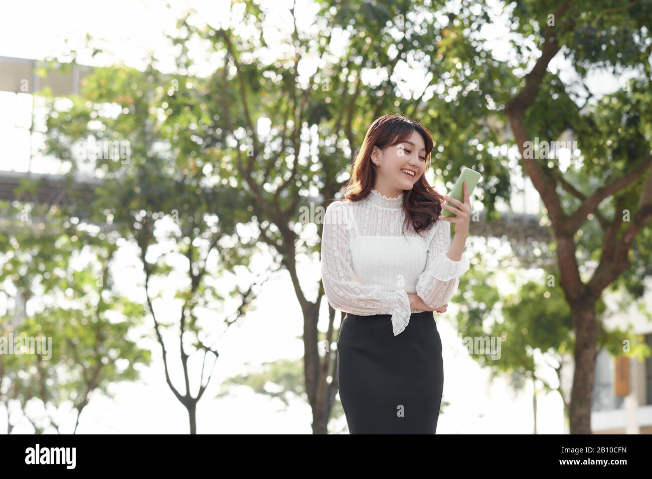 Checking for messages hi-res stock photography and images - Alamy