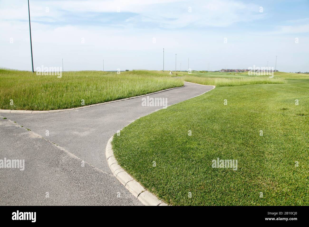 The golf course landscape,Leisure activities Stock Photo - Alamy