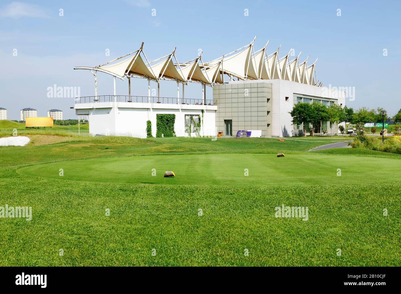 The golf course landscape,Leisure activities Stock Photo - Alamy