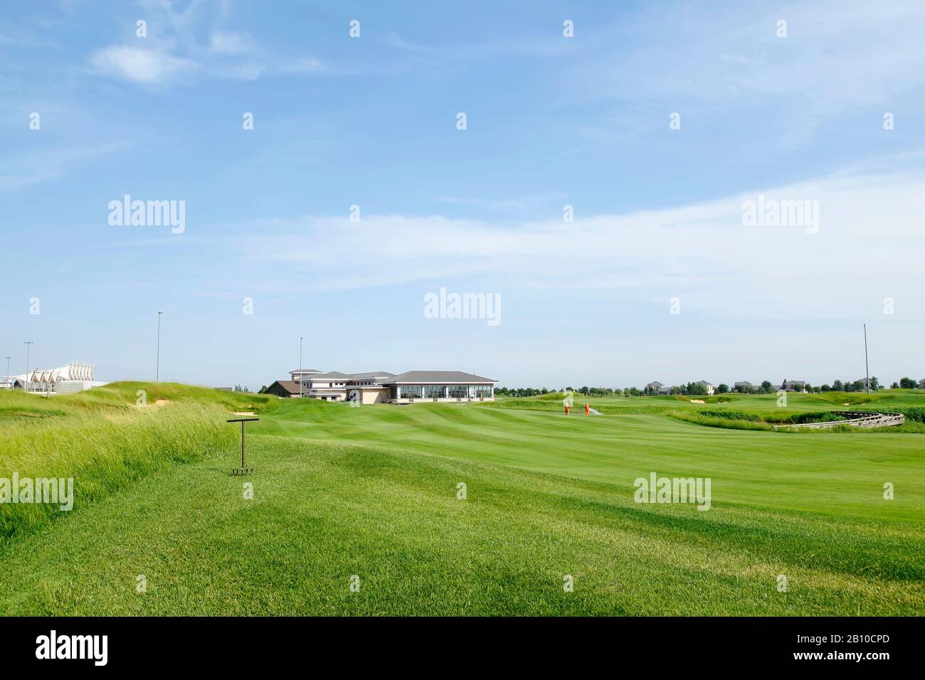 The golf course landscape,Leisure activities Stock Photo - Alamy