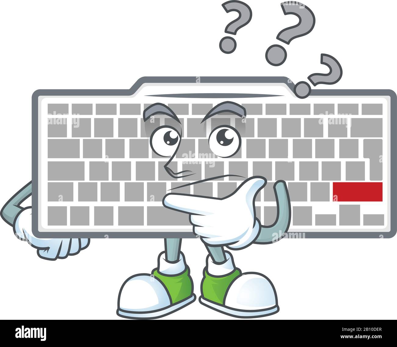 Wireless keyboard standard Stock Vector Images - Alamy