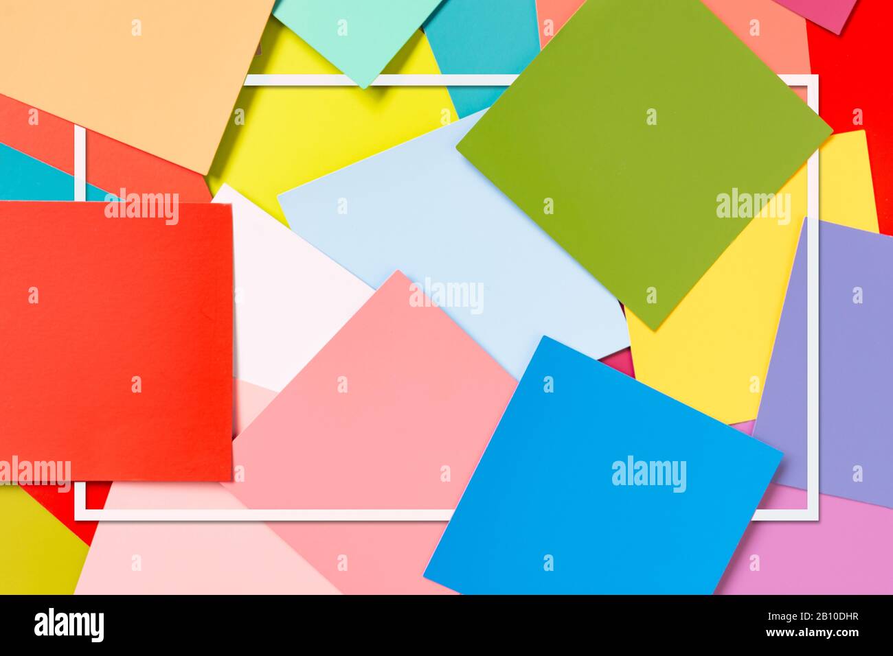 Paper color chart background different hi-res stock photography and ...