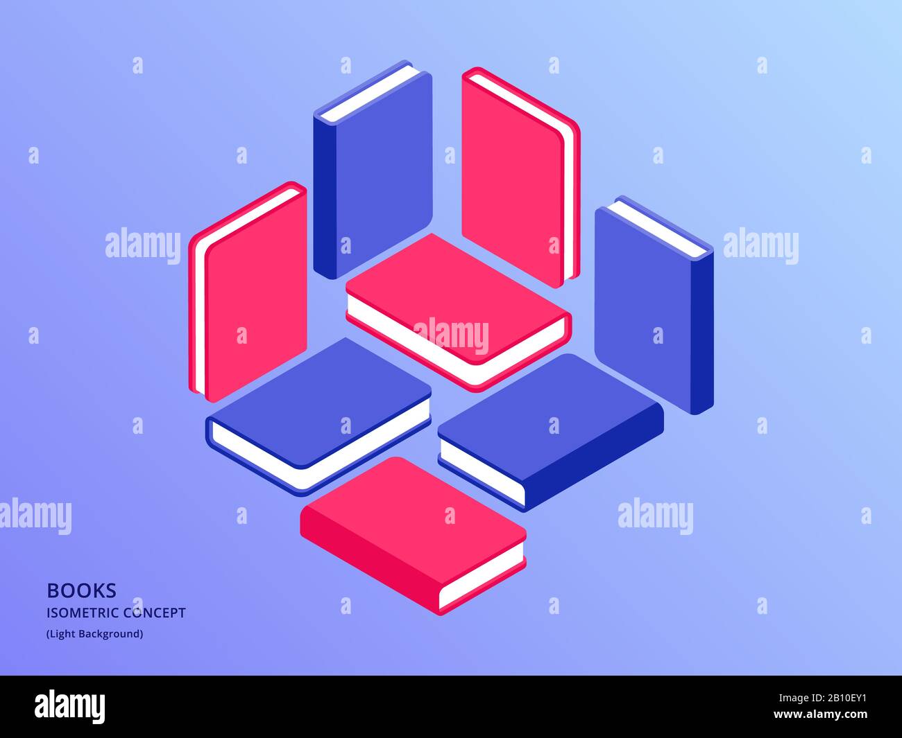 Open book side angle illustration hi-res stock photography and images ...