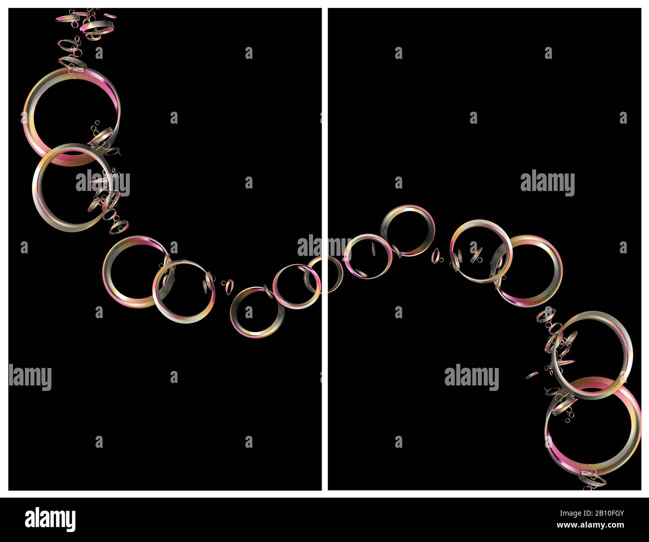 Abstract technology background with 3D element Stock Photo - Alamy