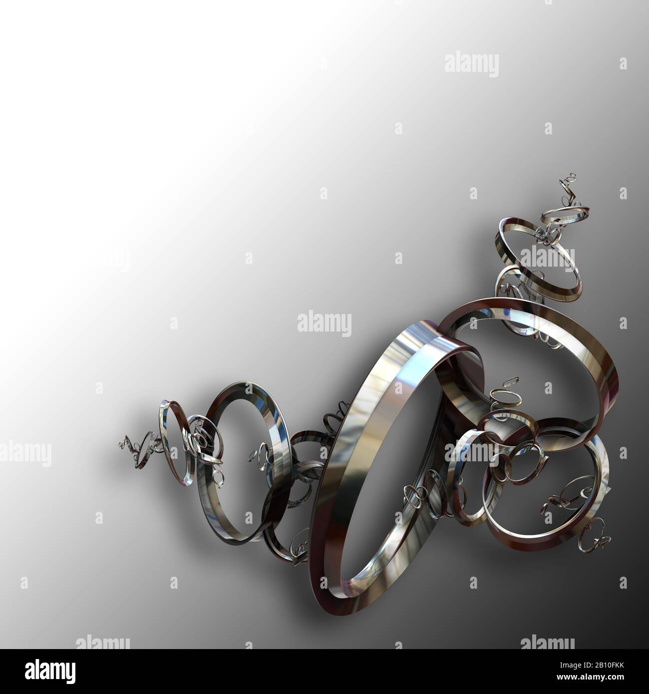 Abstract technology background with 3D element Stock Photo - Alamy